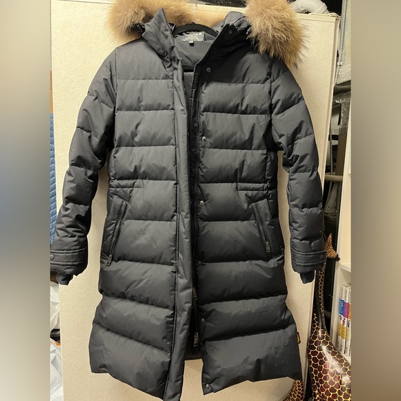 Lafuma | Jackets & Coats | Lafuma Knee Length Down Coat With Racoon Fur ...